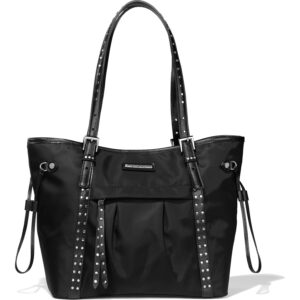 brighton sydney tote - black [ 17" x 11 1/4" x 5 1/2"]