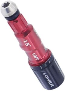 histar golf red shaft adapter sleeve 1.5 for taylormade r11s r9/r11/rbz driver 0.335 rh