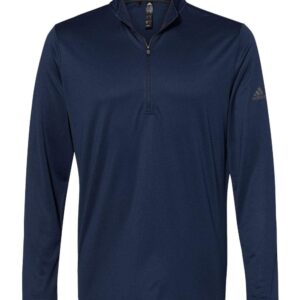 Adidas Lightweight Quarter-Zip Pullover L Collegiate Navy