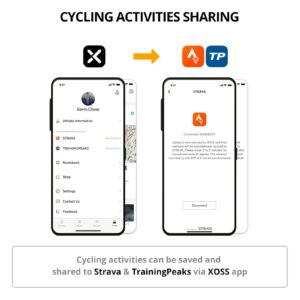 XOSS G+ GPS Bike Computer ANT+ with 2 Smart Cadence Sensor, Bluetooth Cycling Computer, Wireless Bicycle Speedometer Odometer, Waterproof MTB Tracker Fits All Bikes (Support Heart Rate Monitor)