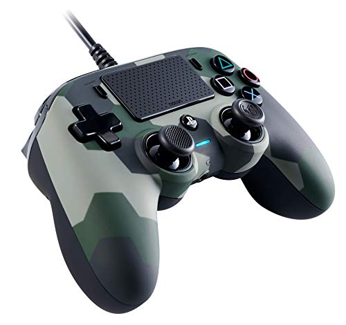 Nacon Compact Camogreen Controller with Cable - Official Sony PlayStation Licensed - PlayStation 4