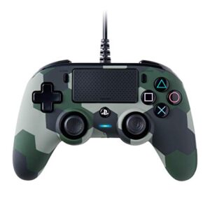 Nacon Compact Camogreen Controller with Cable - Official Sony PlayStation Licensed - PlayStation 4