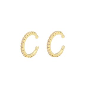 18k gold ear cuff - (gold)