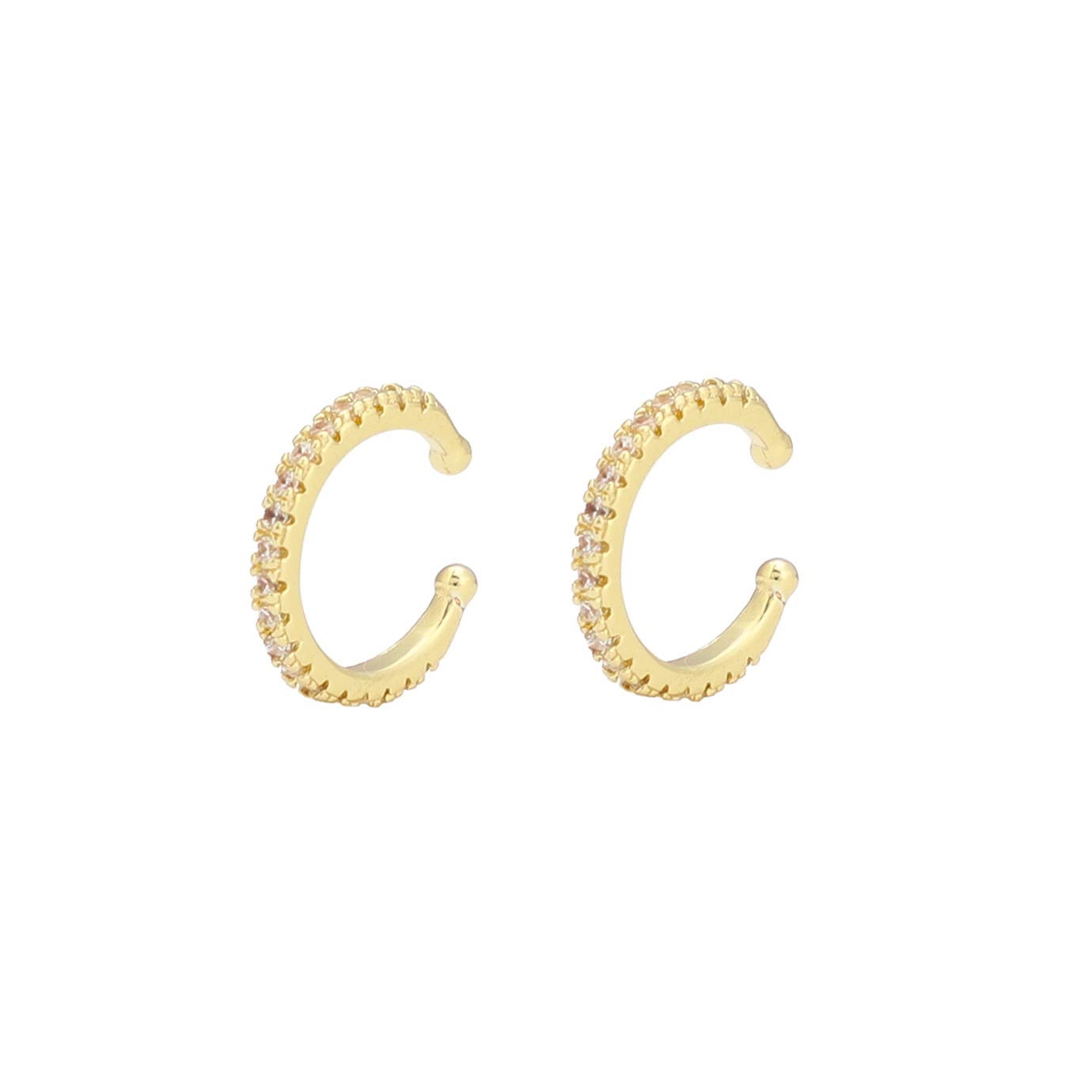 18K Gold Ear Cuff - (Gold)