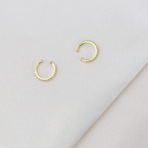 18K Gold Ear Cuff - (Gold)