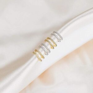 18K Gold Ear Cuff - (Gold)