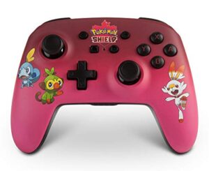 powera enhanced wireless controller for nintendo switch - pokemon shield (nintendo switch)