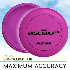 Franklin Sports unisex adult Orange/Blue/Pink ultimate flying discs, Mid-Range, Putter Discs Included - All Ages US