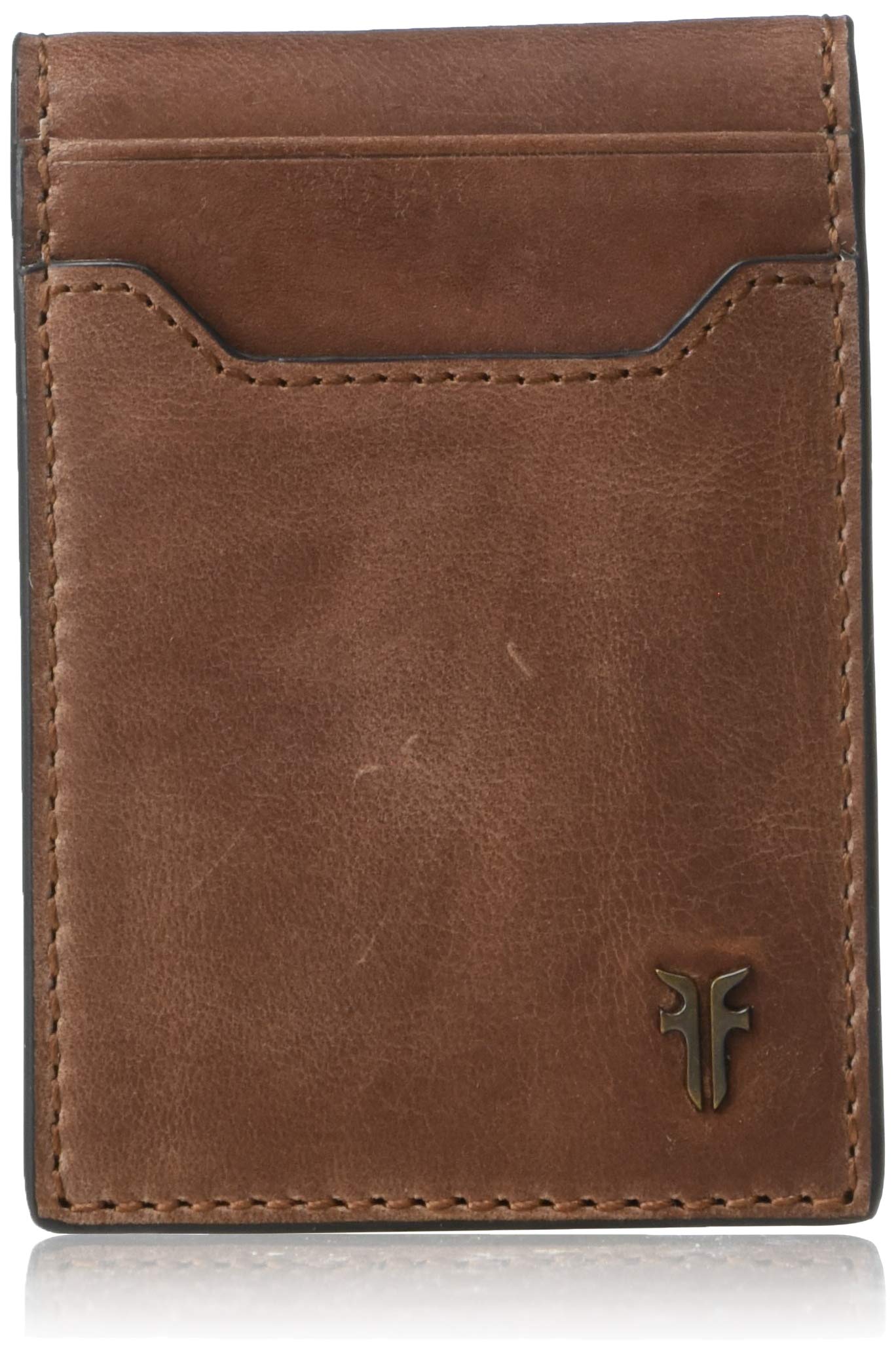 Frye mens Holden Folded Case Credit Card Holder, Whiskey, One Size US