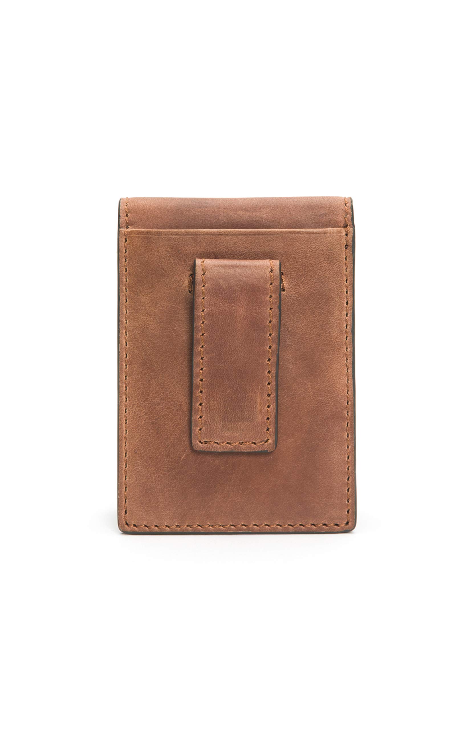 Frye mens Holden Folded Case Credit Card Holder, Whiskey, One Size US