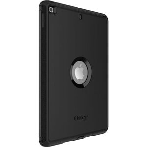 OtterBox Defender Series Case for iPad 7th, 8th & 9th Gen (10.2" Display - 2019, 2020 & 2021 version) - BLACK, Rugged, Durable, Multi-Layer Protection