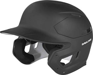 rawlings | mach carbon baseball batting helmet | x-large (7 5/8" - 8") | black