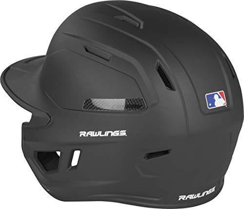 Rawlings | MACH CARBON Baseball Batting Helmet | X-Large (7 5/8" - 8") | Black