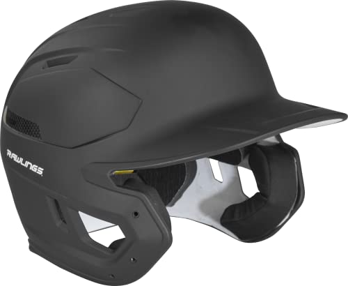 Rawlings | MACH CARBON Baseball Batting Helmet | X-Large (7 5/8" - 8") | Black