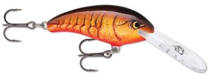 shad dancer 07 dark brown crawdad