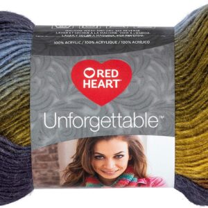 Red Heart Unforgettable Yarn, 1 Pack, Woodlands