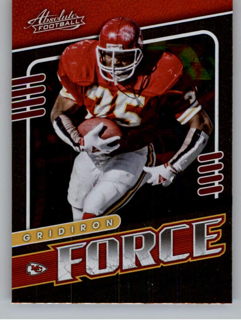 2019 Absolute Gridiron Force #6 Christian Okoye Kansas City Chiefs NFL Football Trading Card