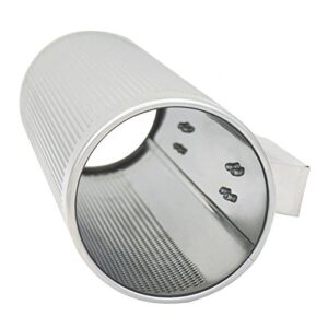 Guiro with Scraper,Stainless Steel Metal Guiro Shaker Latin Percussion Instrument