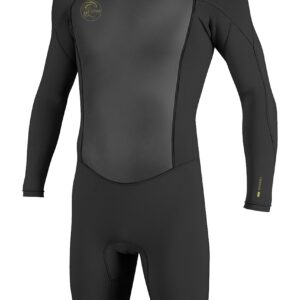 O'Neill Wetsuits mens O'riginal 2mm Back Zip L/S Spring Wetsuits, Black/Black, Medium US