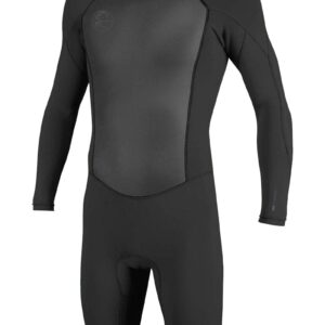 O'Neill Men's O'Riginal 2mm Back Zip Long Sleeve Spring Wetsuit, Black/Black, XL