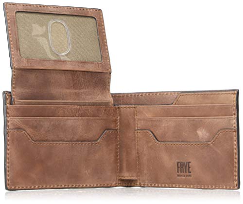 Frye mens Holden Passcase Wallet, Whiskey, One Size US