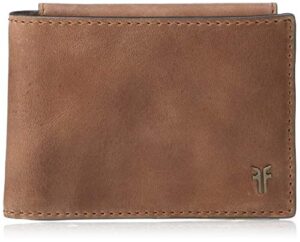 frye mens holden passcase wallet, whiskey, one size us