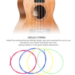 Bnineteenteam, Ukulele Strings (4pcs/Set), Nylon, Custom Light, Colorful, Accessories and Parts for Ukulele