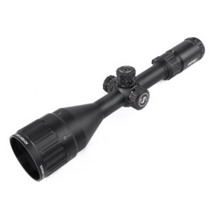 MT4-12x50AOL Red, Green, Blue Illuminated Hunting Rifle Scope/AO Adjustment 4-12X50 Scope (4-12x50 scope+dovetail scope Mount)