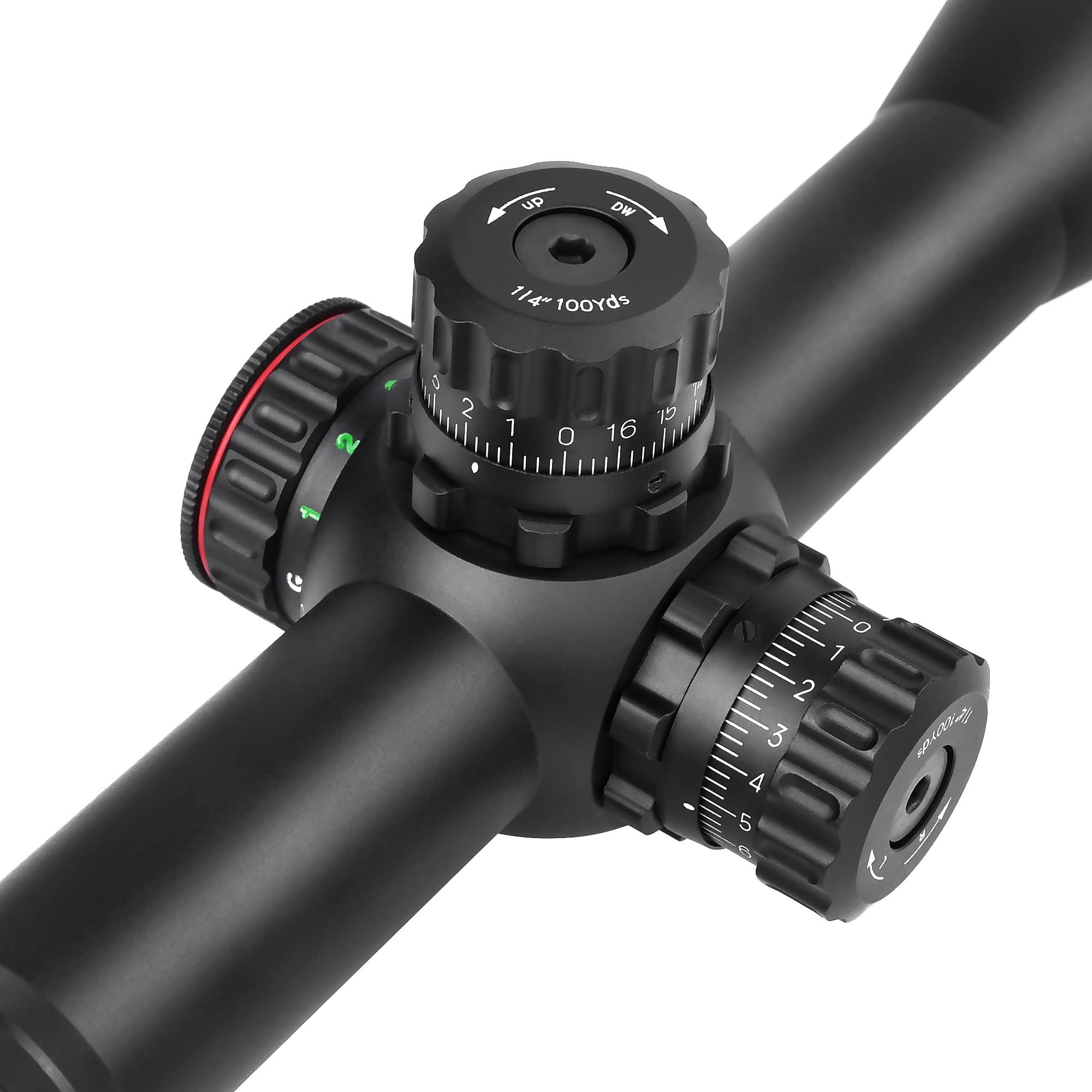 MT4-12x50AOL Red, Green, Blue Illuminated Hunting Rifle Scope/AO Adjustment 4-12X50 Scope (4-12x50 scope+dovetail scope Mount)