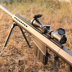 Feyachi Falcon 3-9x40mm Rifle Scope, BDC Reticle 4-inch Long Eye Relief Second Focal Plane Riflescopes, Matte Black 1 inch Tube