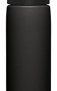 CamelBak Carry Cap Bottle - Vacuum Insulated Stainless Steel - Easy Carry, 20oz, Black