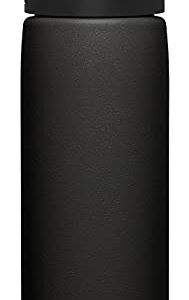 CamelBak Carry Cap Bottle - Vacuum Insulated Stainless Steel - Easy Carry, 20oz, Black