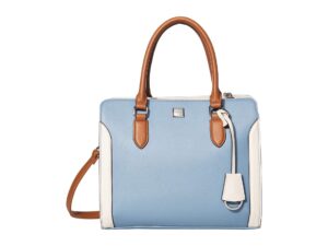 nine west coralia me time satchel chambray multi one size