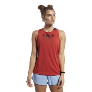 Reebok CrossFit Active chill Tank, Legacy Red, 2XS