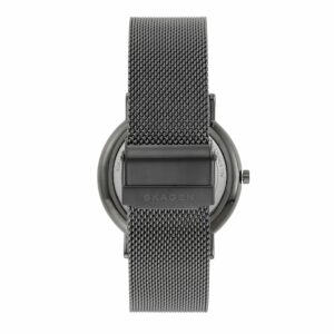 Skagen Men's Signatur Three-Hand Gray Stainless Steel Mesh Band Watch (Model: SKW6577)