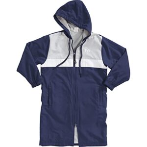 tyr alliance podium parka for youth - navy, small