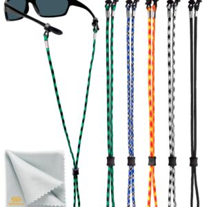 SIGONNA Eyeglasses String Holder Strap Cord - Eyeglass Chain for Men Women - Glasses Lanyard Holders Around Neck - Sports Eye Glass Straps Sunglass Retainer