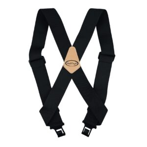 melotough outback side clip trucker suspenders/perry suspenders with 2inch width elastic