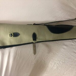 Equinez Tools RAXINE LEATHER HUNTING SHOT GUN CASE