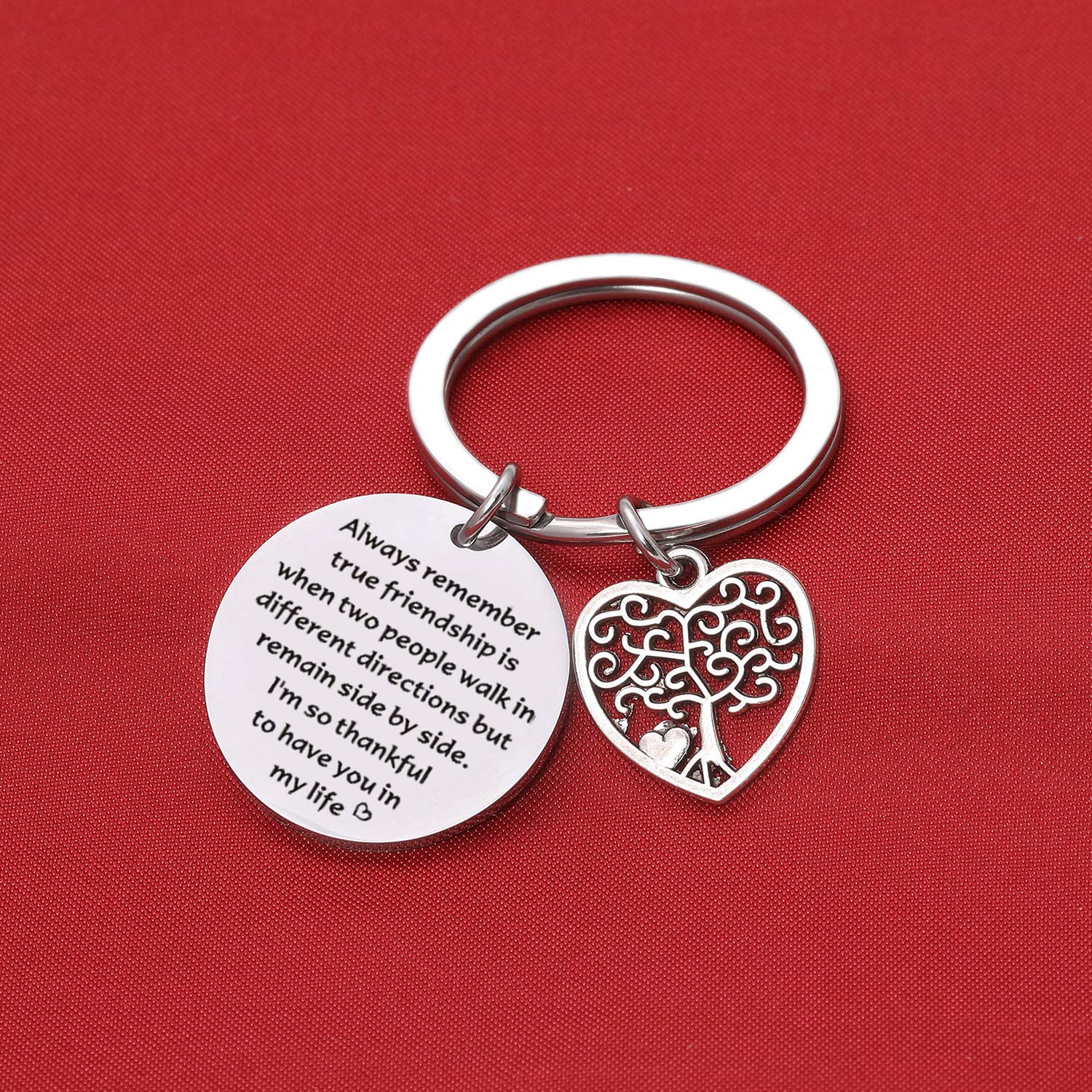 De&ai Best friend Birthday jewelry long distance Friendship gift cousin gift best friend Appreciation gift cousin keychain sister keychain BFF keychain sister in law gift