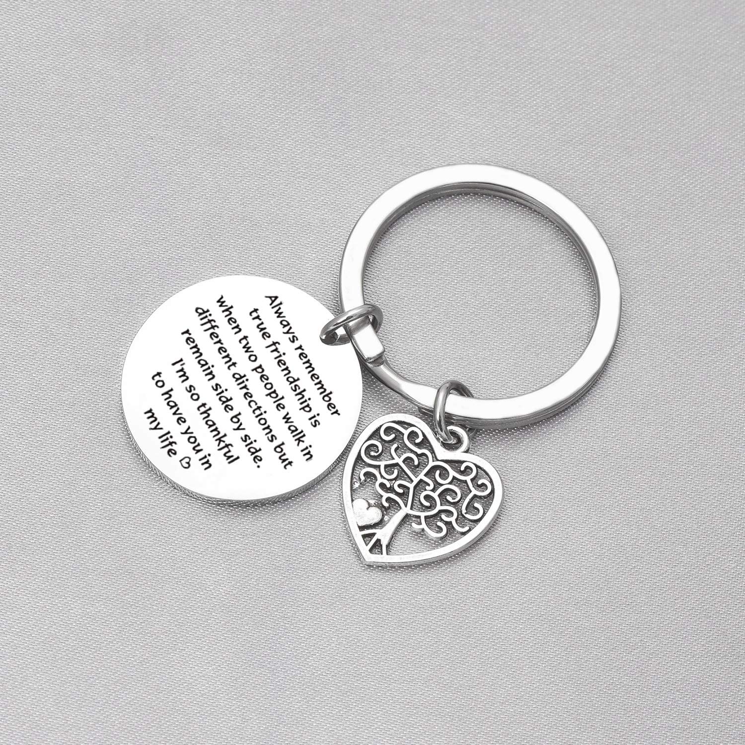 De&ai Best friend Birthday jewelry long distance Friendship gift cousin gift best friend Appreciation gift cousin keychain sister keychain BFF keychain sister in law gift