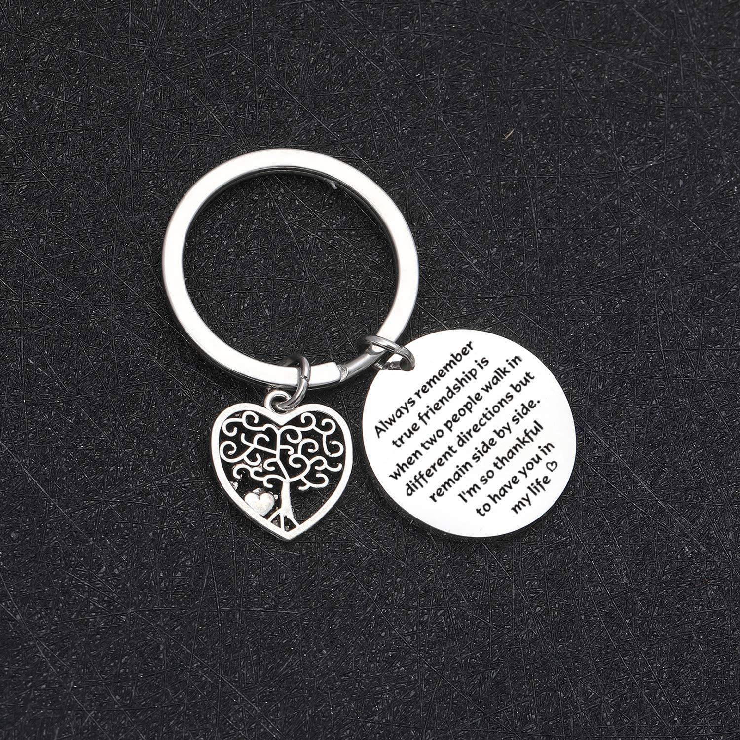 De&ai Best friend Birthday jewelry long distance Friendship gift cousin gift best friend Appreciation gift cousin keychain sister keychain BFF keychain sister in law gift