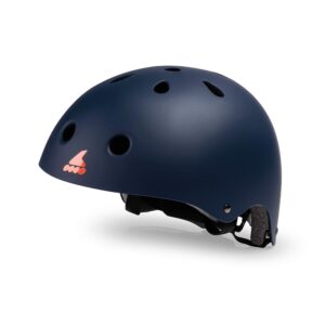 rollerblade kids rb jr helmet, midnight blue medium