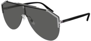 gucci sunglasses gg 0584 s- 001 ruthenium/grey black, 99-1-140