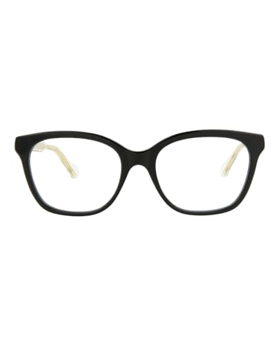 Gucci GG 0566O 001 Black Plastic Square Eyeglasses 52mm