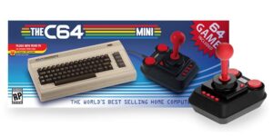 the c64 mini +1 additional c64 joystick