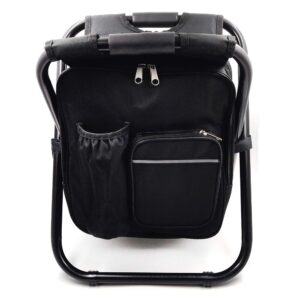 httmt - folding stool insulated cooler bag backpack chair beach fishing camping hiking [item number: et-seat001]