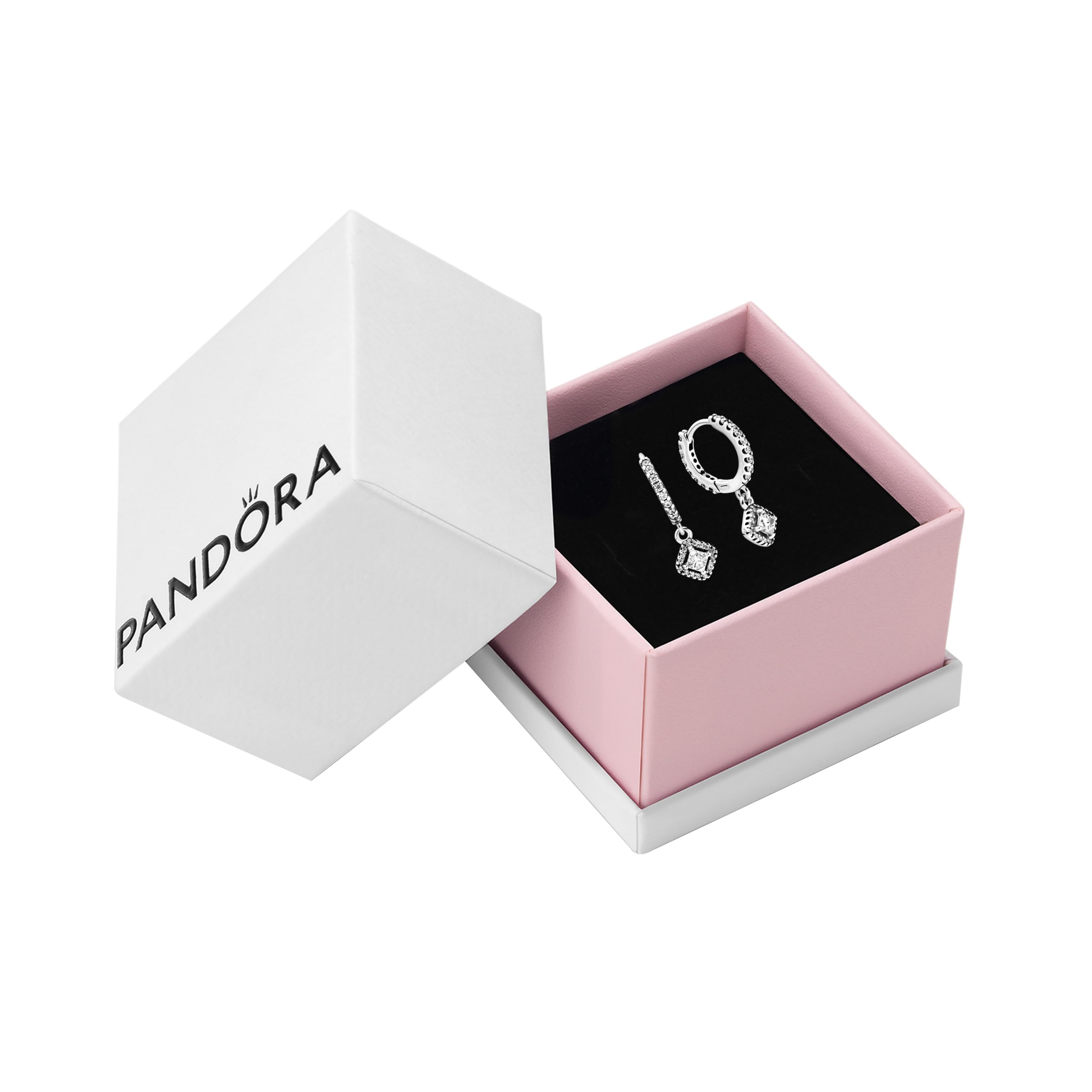 Pandora Square Sparkle, Clear CZ