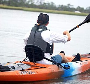 Wilderness Systems Tarpon 120 - Sit on Top Fishing Kayak - Premium Angler Kayak - Adjustable and Designed Seat - 12.3 ft - Fossil Tan