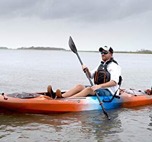 Wilderness Systems Tarpon 120 - Sit on Top Fishing Kayak - Premium Angler Kayak - Adjustable and Designed Seat - 12.3 ft - Fossil Tan